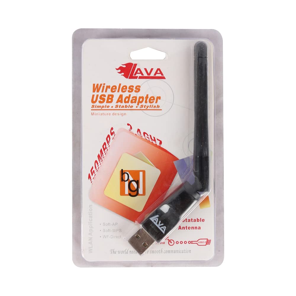 lava usb lan card wireless nano