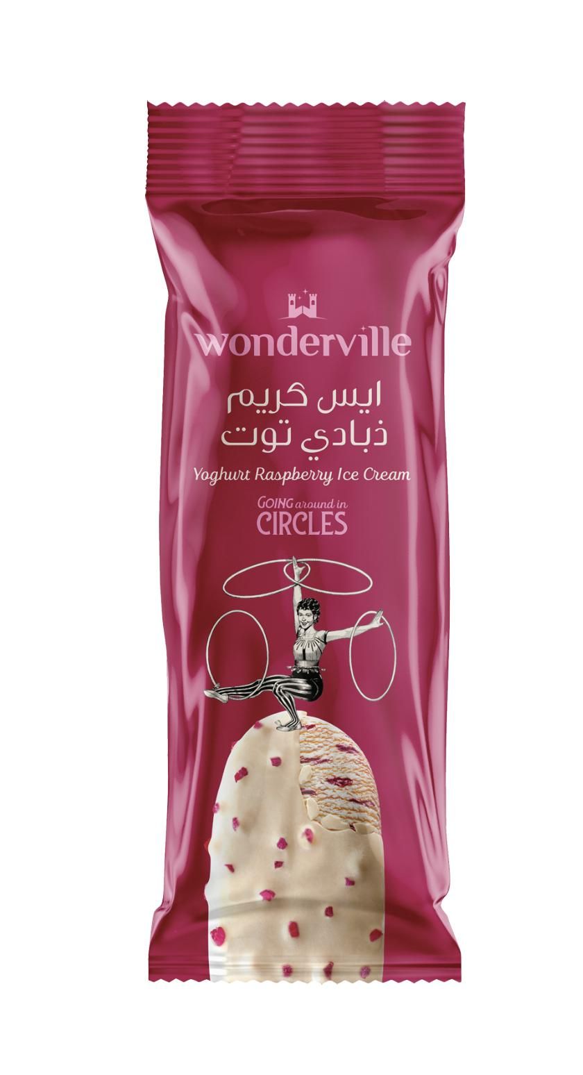 وندرفيل ايس كريم استيك زبادي توت 90ملل